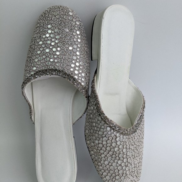 SAACHI | Shoes | Brand New Saachi Handembroidered Mules | Poshmark